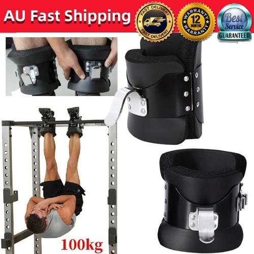 Anti Gravity Inversion Boots Ab Crunch Abdominal Sit Up Hooks Bar ...