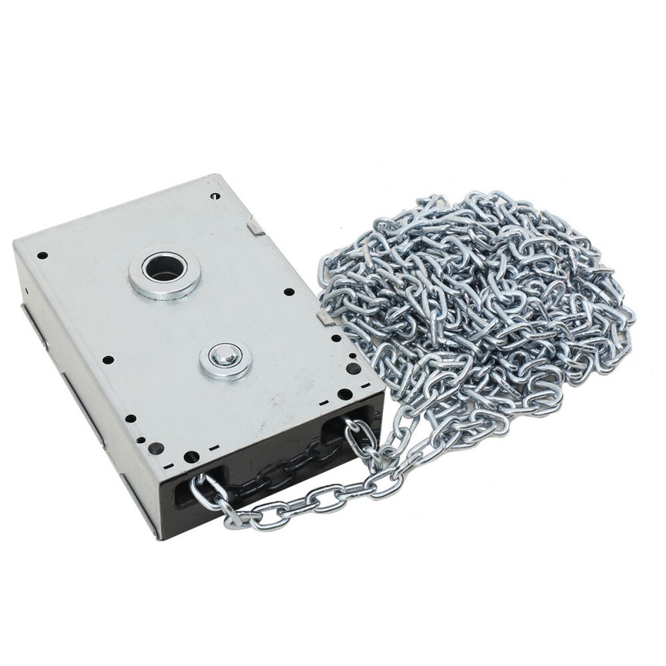 For Roll Up Doors 4:1 Gear Ratio Garage Door Chain Hoist Opener, Chain ...