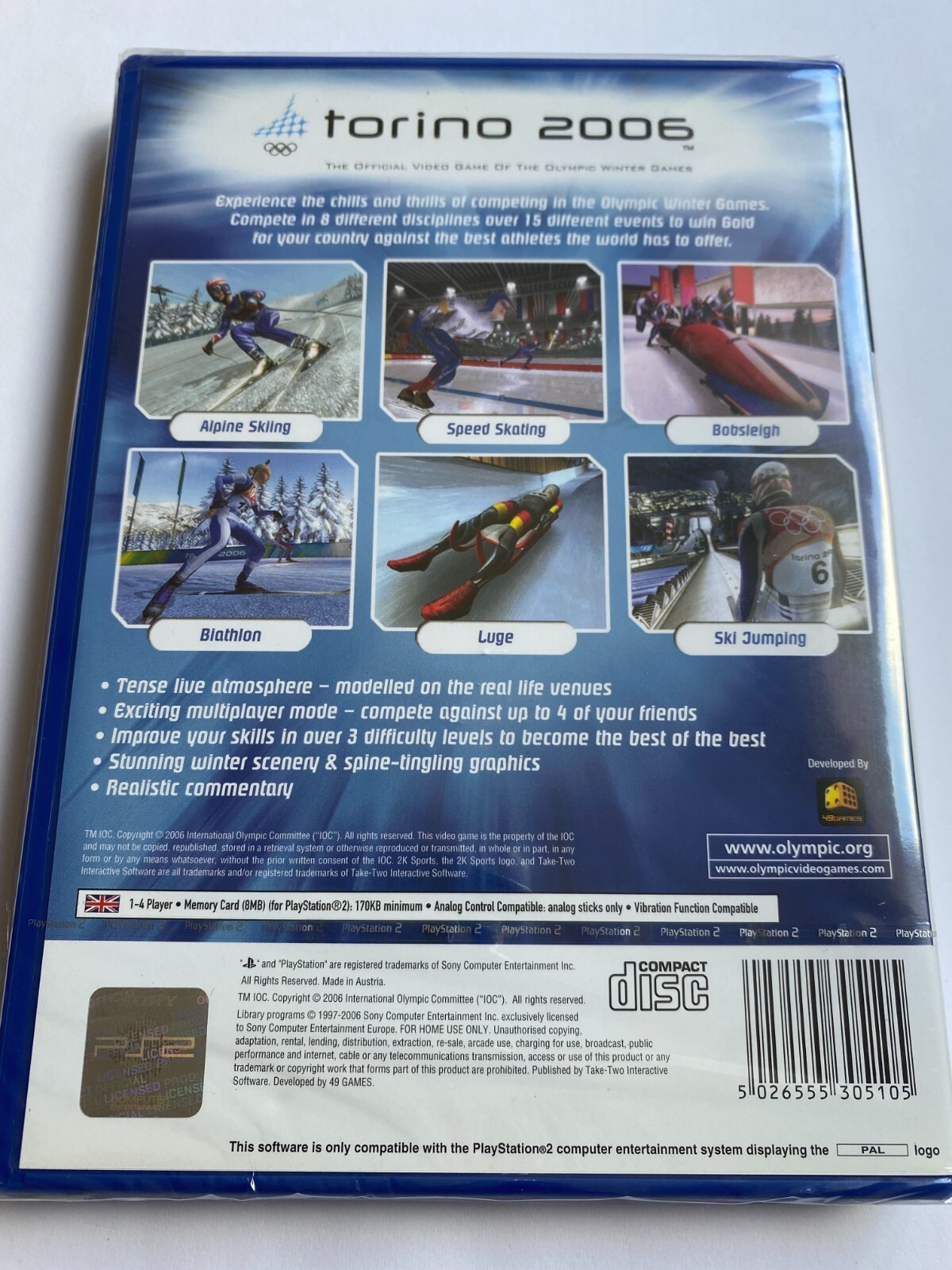 Torino 2006 - The Official Video Game of the XX Olympic Winter Games ...