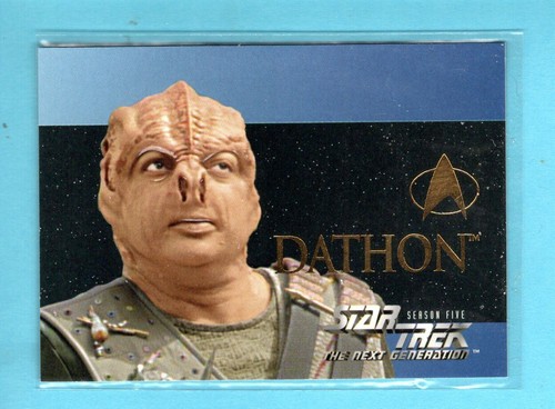 STAR TREK the next generation " Season Five " DATHON | eBay