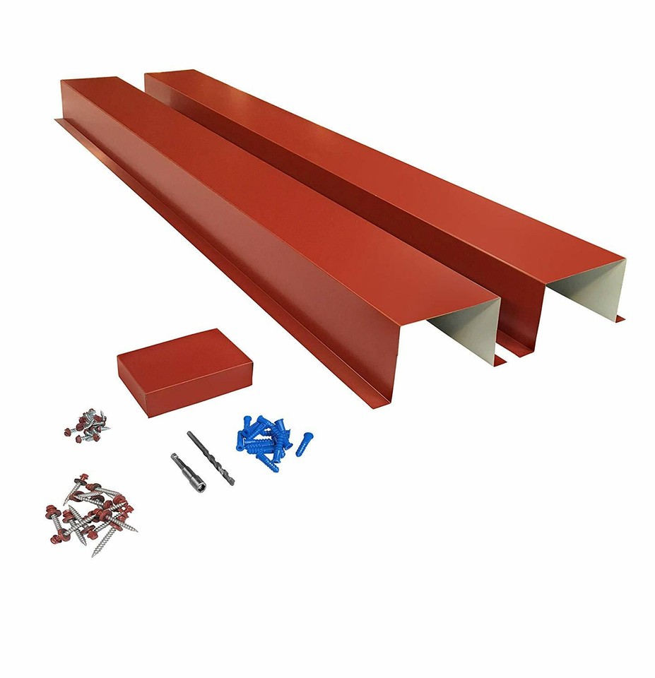 Metal Line Set Cover Kit for Mini Split and Central Air Conditioner ...