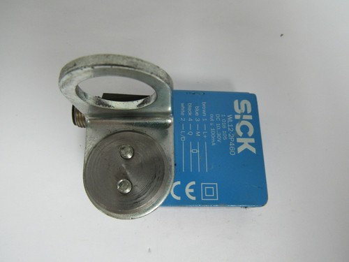 SICK WL12-2P460 PHOTOELECTRIC SENSOR W/ BRACKET | eBay