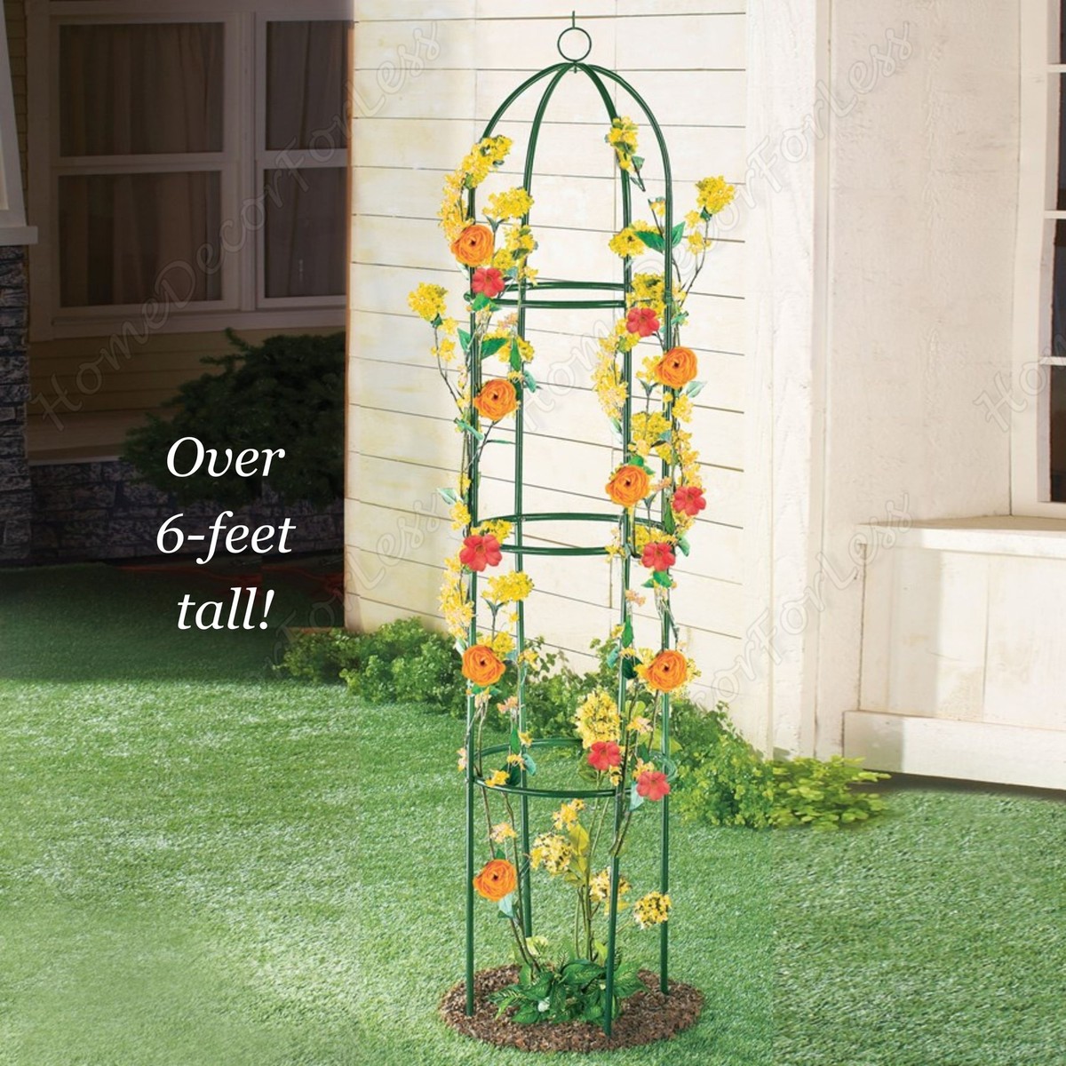 Trellis Decorated Sunflowers