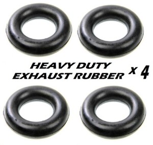 4x HEAVY DUTY RUBBER EXHAUST MOUNTING HANGER DOUGHNUT RING 35MM INNER ...