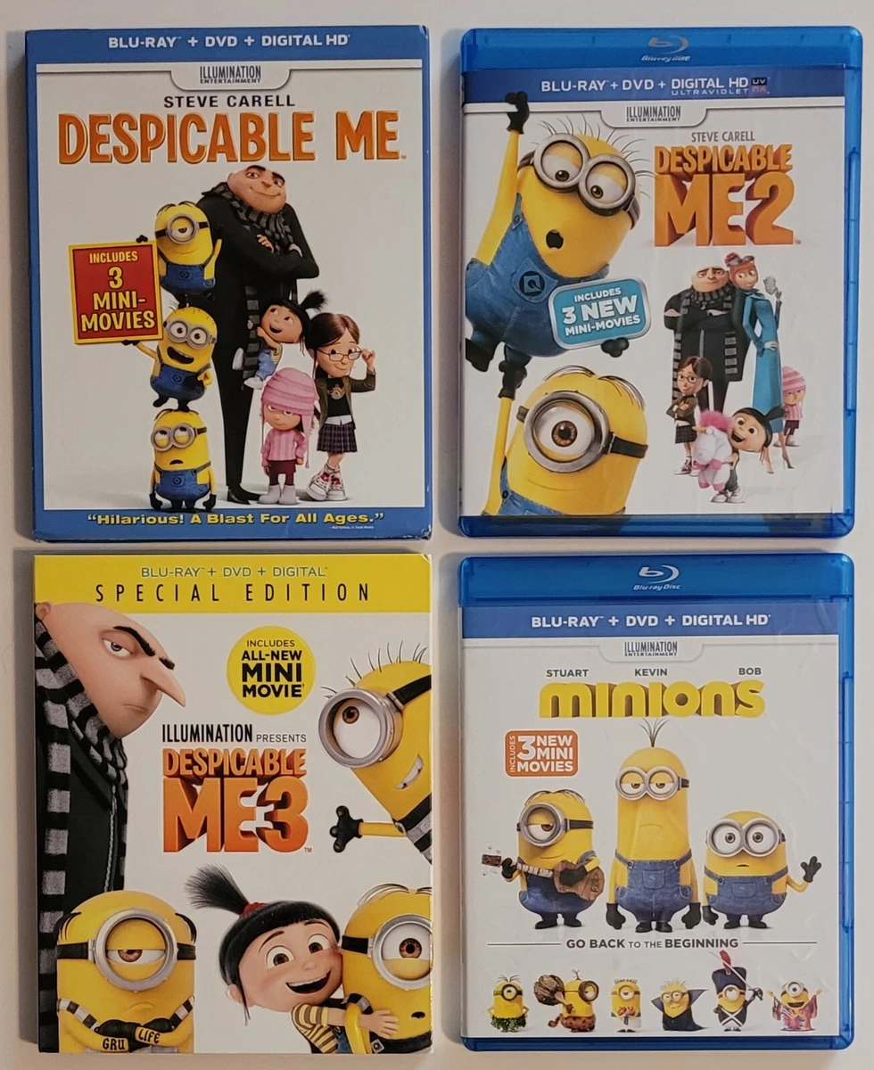 Despicable Me Blu Ray