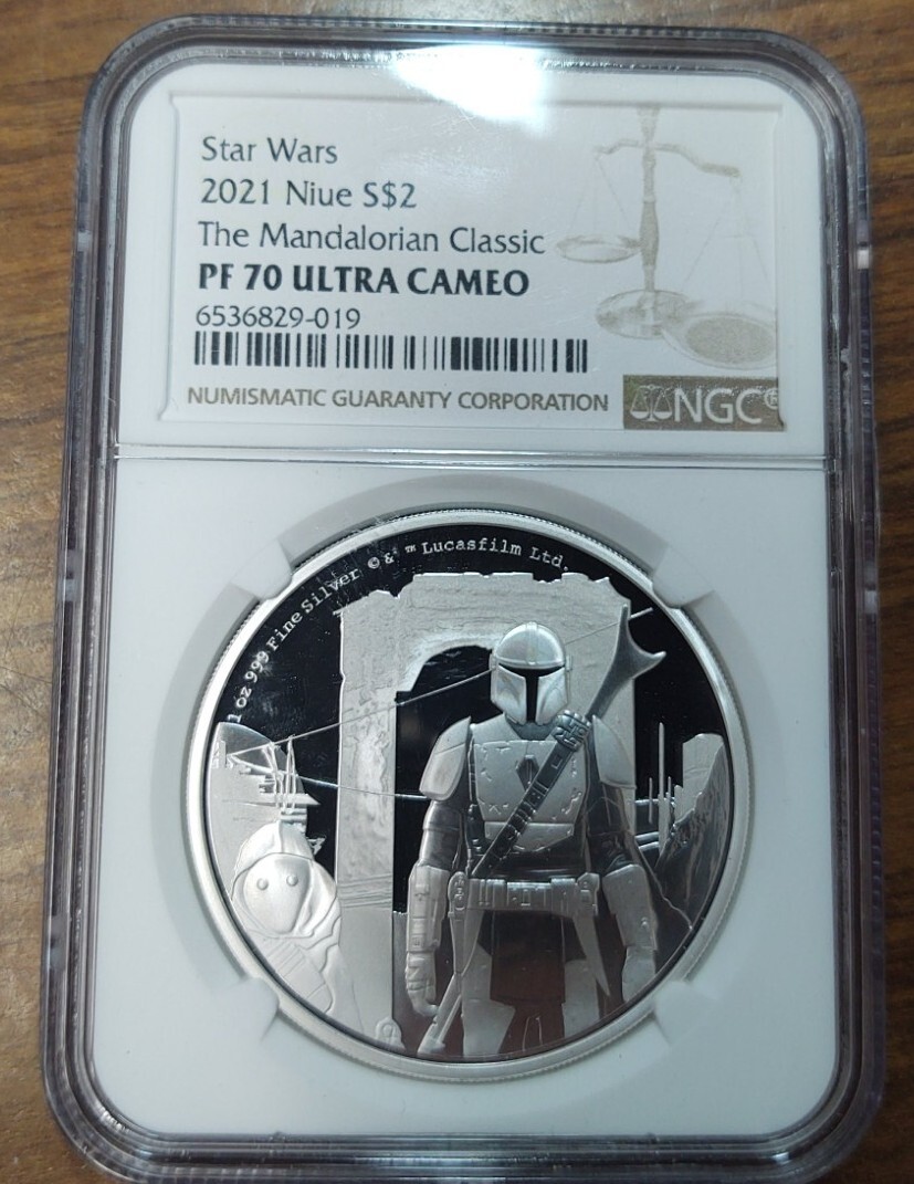 2021 Niue Star Wars Mandalorian Classic 1oz | Grelly UK