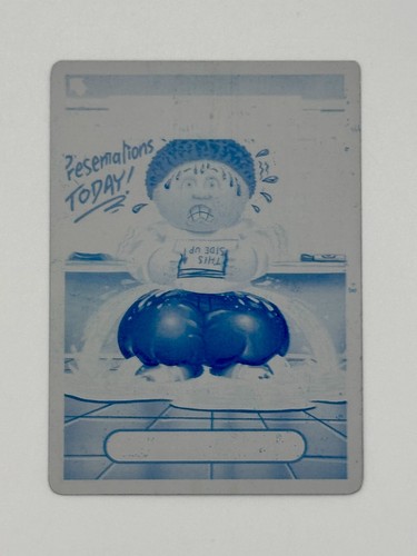 2020 Garbage Pail Kids Late To School #82 SPEECH LES Cyan Printing ...