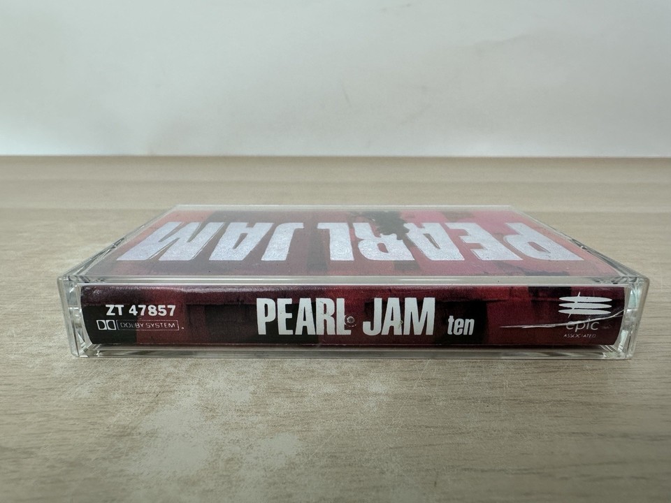 Pearl Jam - Ten - Original 1991 Cassette Tape - Epic Records USA - ZT 47857 74644785746| eBay