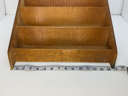 Vtg Pennsylvania Dutch Country Store Candy Counter 3 Shelf Wooden ...