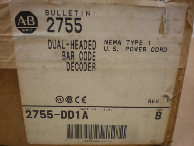 Allen-Bradley 2755-DD1A (2755DD1A) Industrial Control System for sale ...