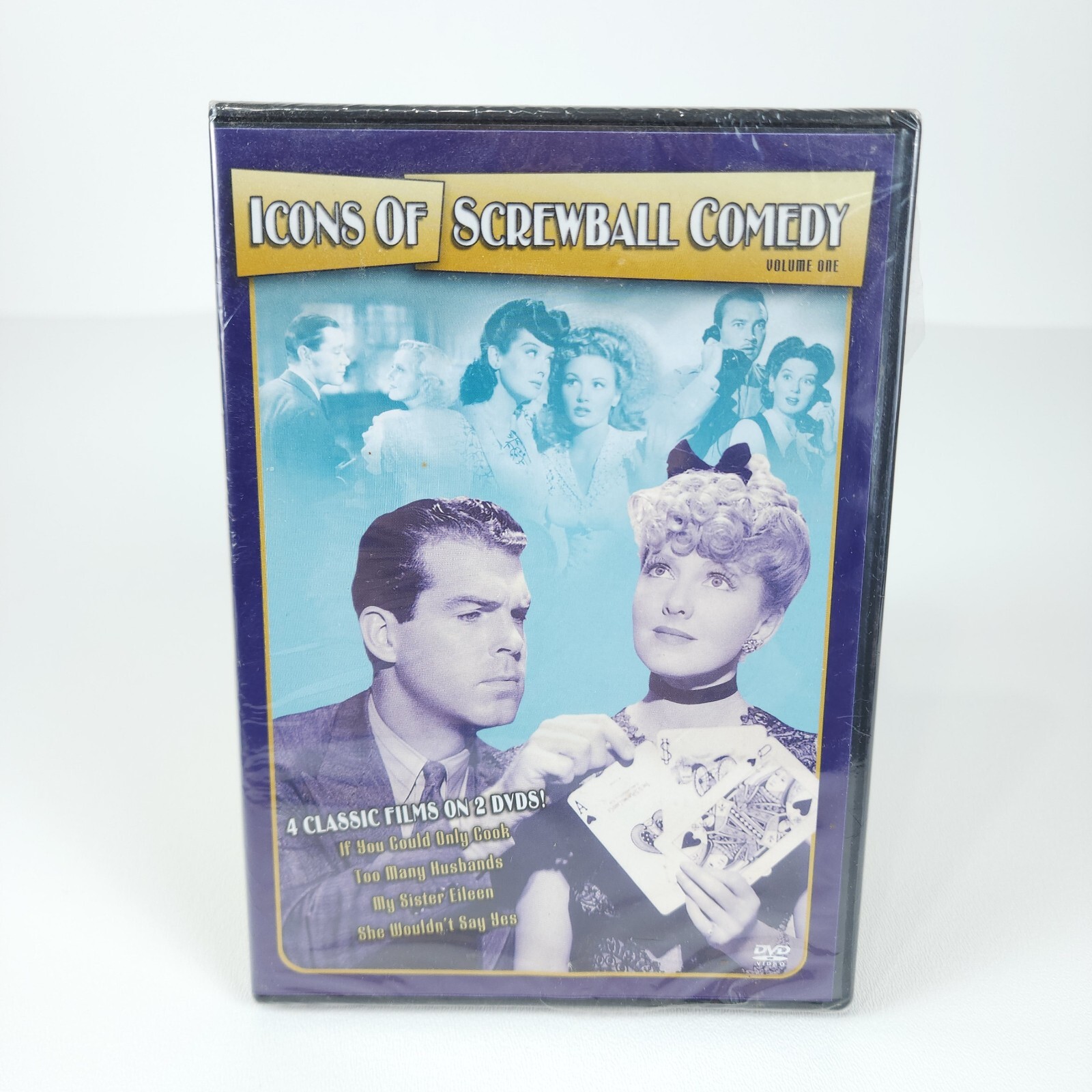 Icons of Screwball Comedy - Vol. 1 (DVD, 2-Disc Set) Jean Arthur NEW ...