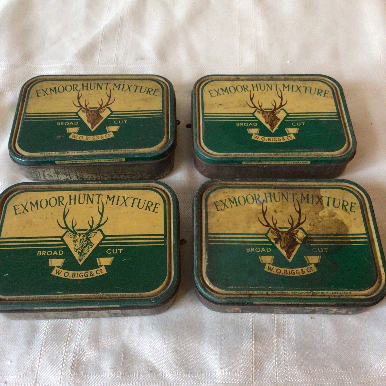 Vintage Exmoor Hunt Mixture Broad Cut Tobacco Tin | eBay UK