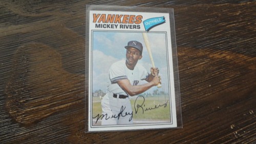 1977 TOPPS # 305 MICKEY RIVERS BASEBALL CARD | eBay