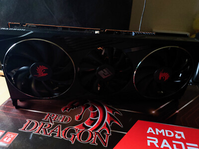 PowerColor Red Dragon AMD Radeon RX 6800 3DHR OC 16GB GDDR6 Graphics ...