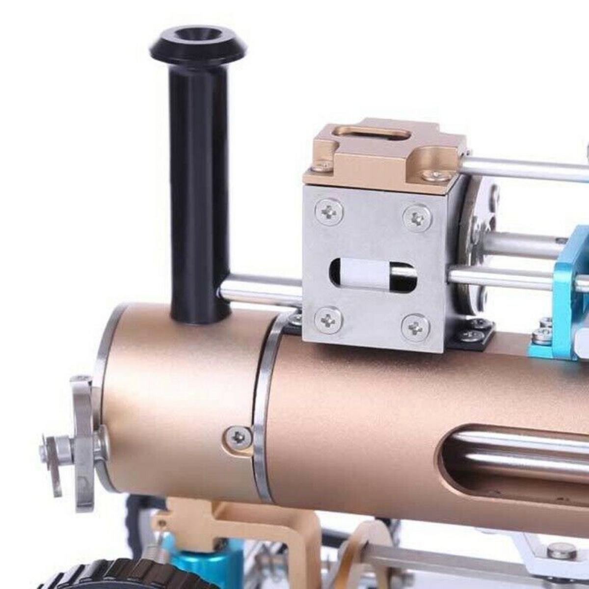 DM34 Steam Car Model Steam Engine Car Kit Steam Automobile Unassembled ...