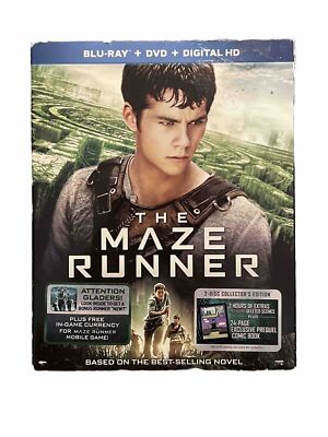 The Maze Runner (Blu-ray/DVD/Digital HD) Great Condition W/ Slip Cover ...