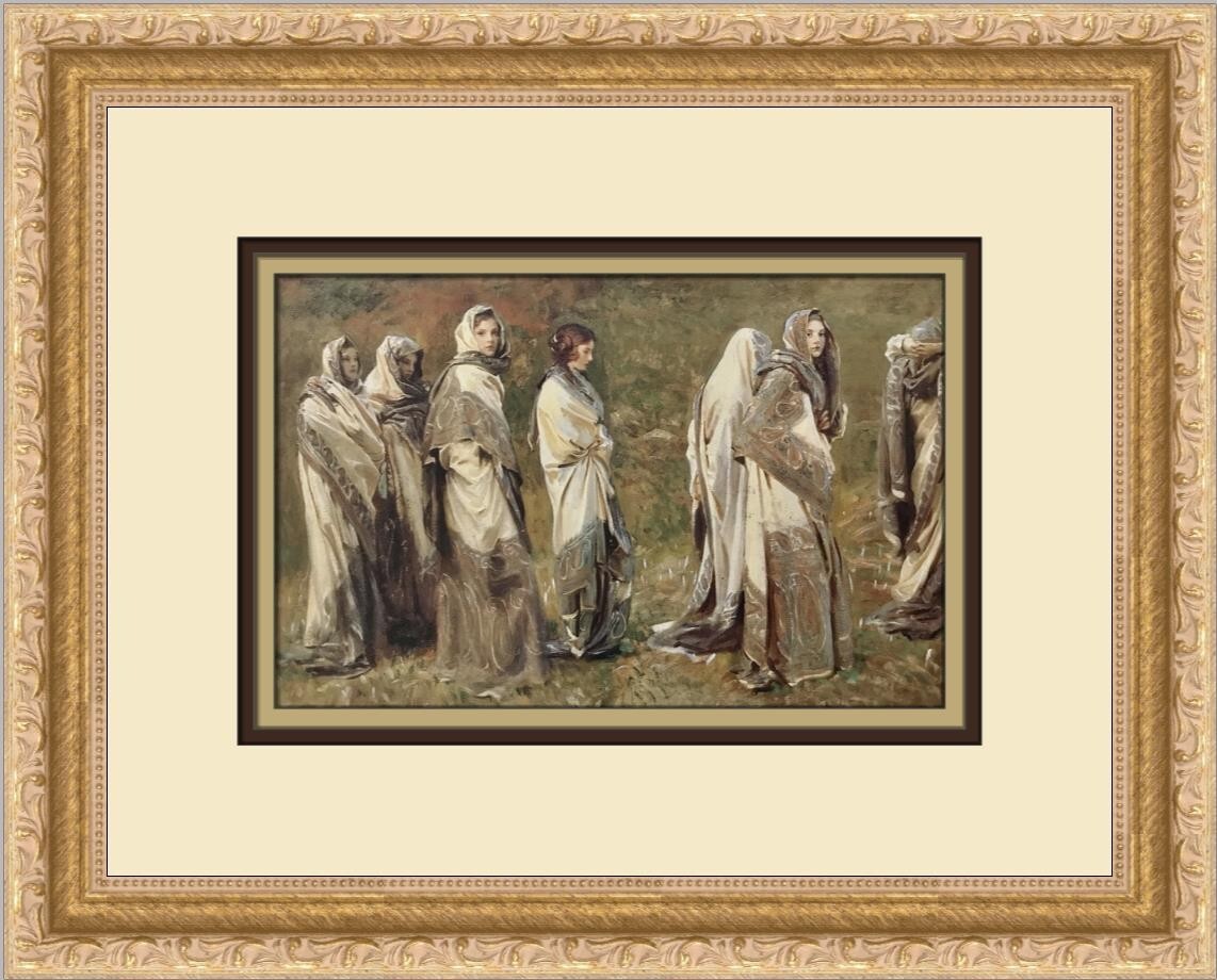 John Singer Sargent Cashmere Custom Framed Print | eBay
