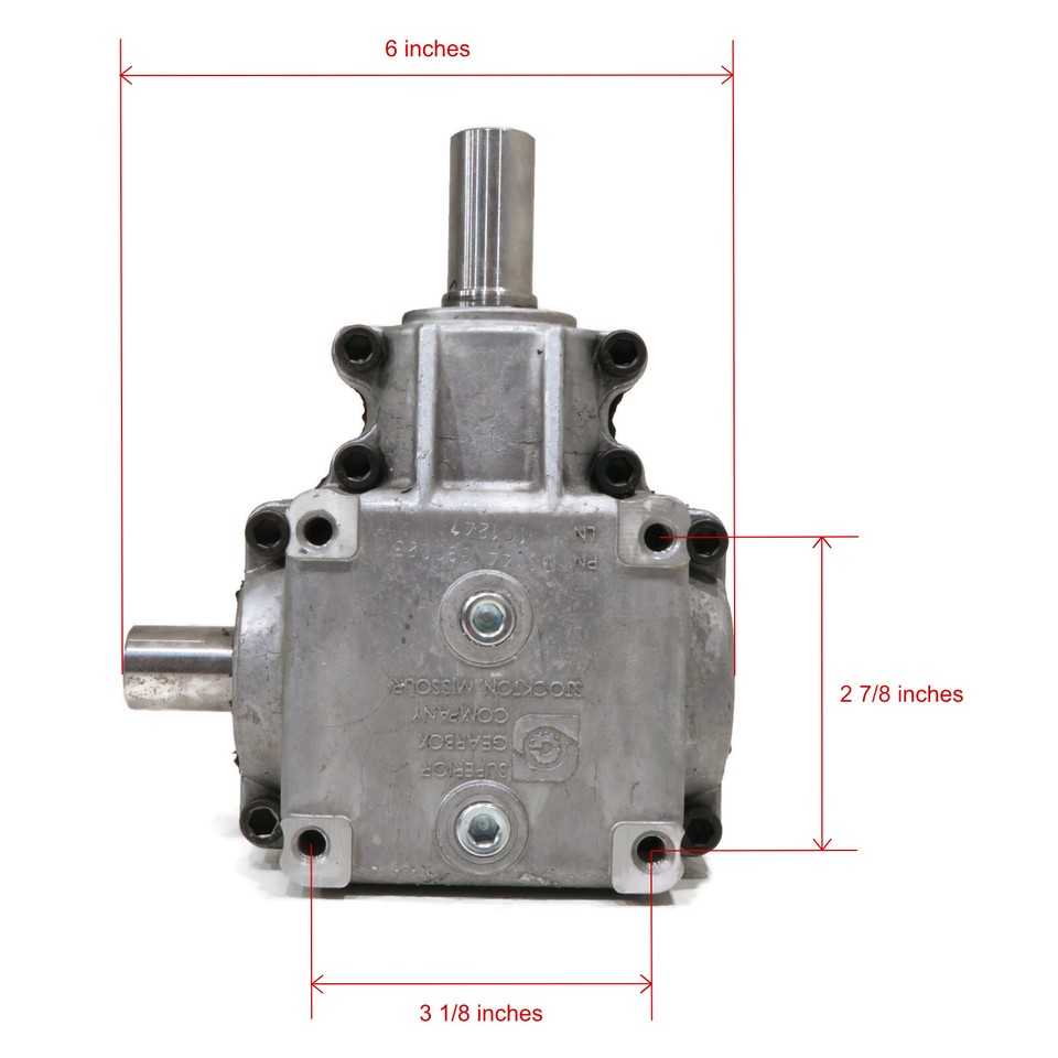 Grasshopper Right Angle CCW Gearbox for 1999-2003 Front Mount 9652 ...