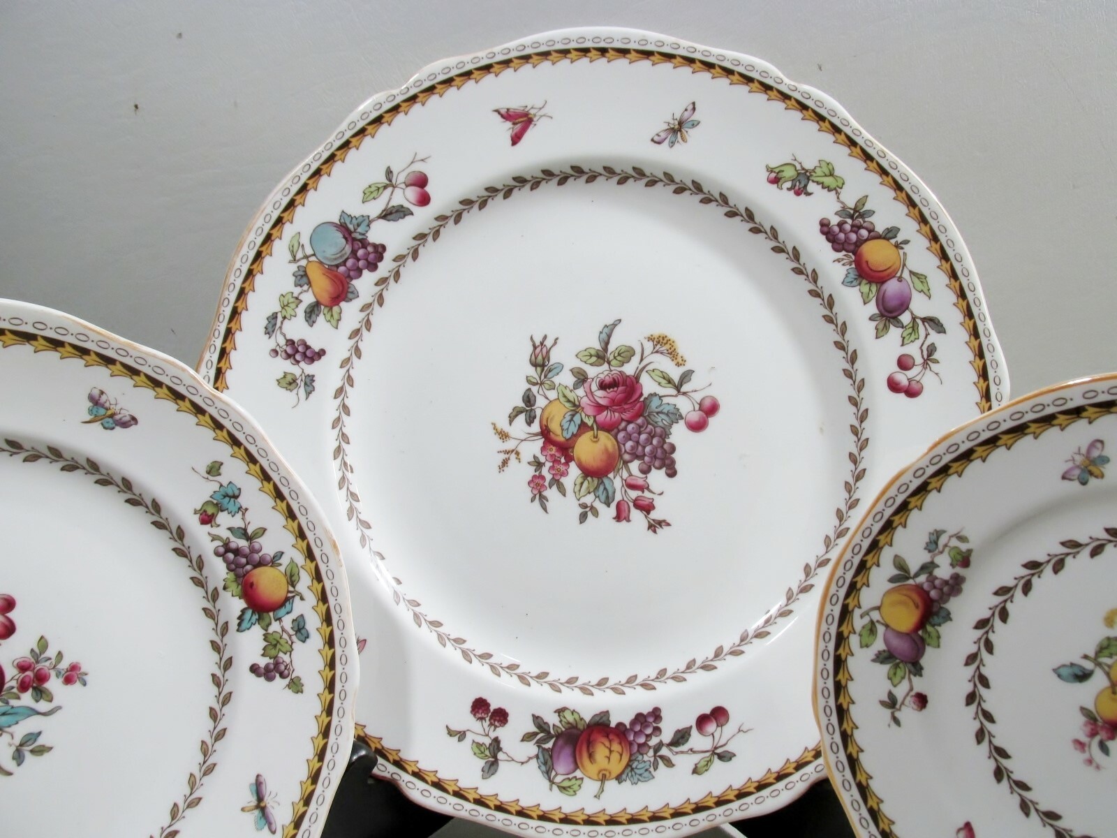 Vtg Spode China England Y5194 Rockingham 5 Piece Place Setting | eBay