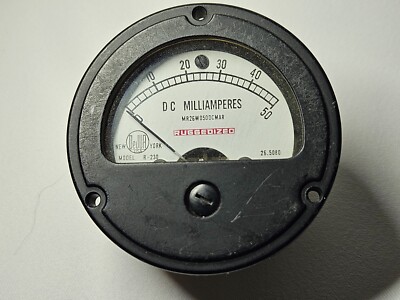 Panel Meters - Dc Milliamp