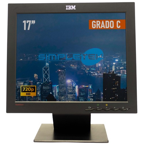 Lenovo IBM L170 Moniteur Écran Affichage LCD 17 " 4:3 5:4 Carré Caisse ...