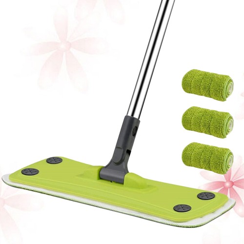 Vadrouille Sans Main Balai De Nettoyage Mop Pour Les Planchers Bois | eBay