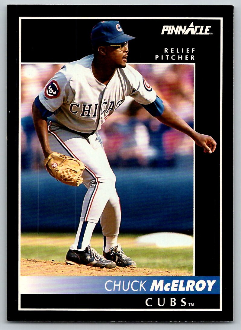 1992 PINNACLE CHUCK MCELROY CHICAGO CUBS #329 | eBay