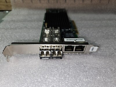 IBM EN0H 74Y3518 00E9267 2B93 4-Port PCIe2 Adapter (2x 10Gb FCoE, 2x ...