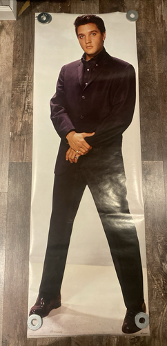 Rare Elvis Presley Huge Door Poster 1979 Holland Print King of Rock n ...