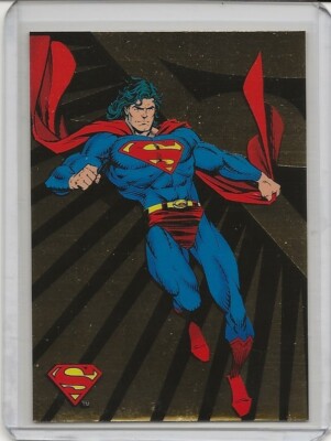 Superman 93 SkyBox The Return of Superman Gold Foil Chase Card #SP3 of ...