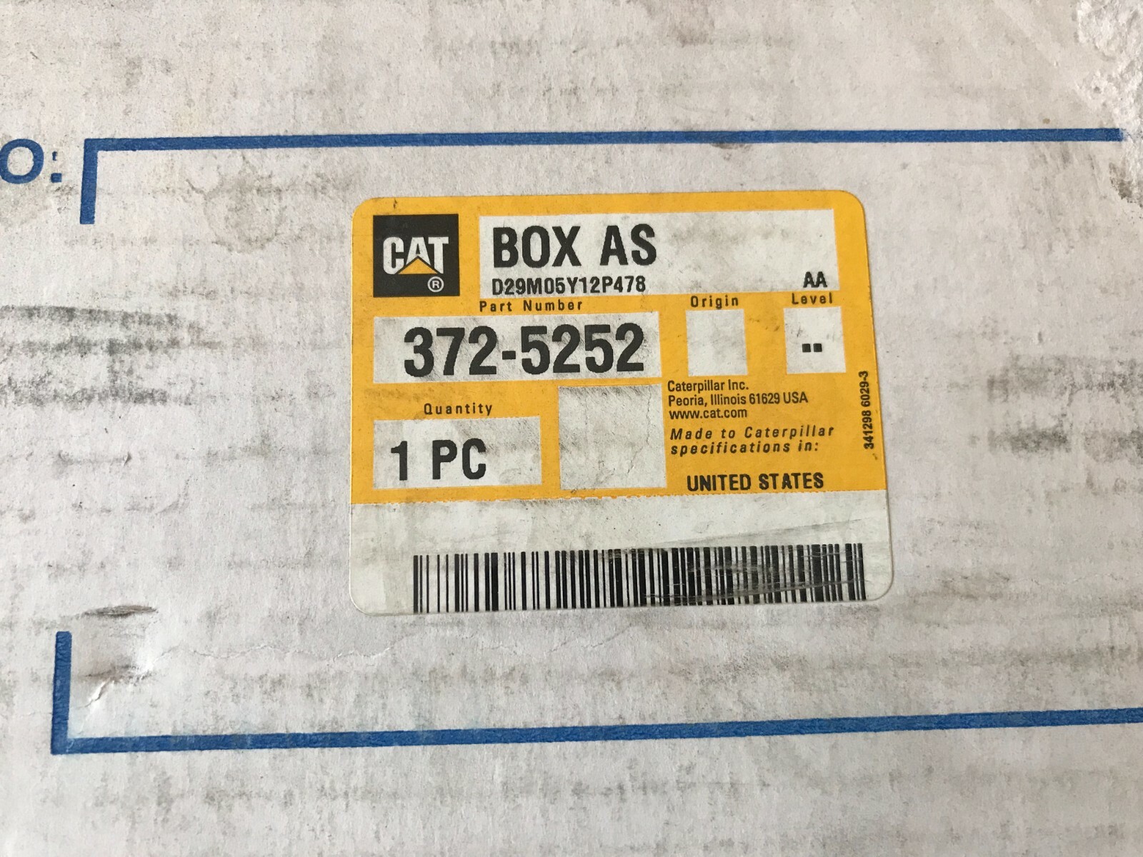 CAT Caterpillar 372-5252 180 Pin Breakout Box Navistar 1180-N4-0X0 | eBay