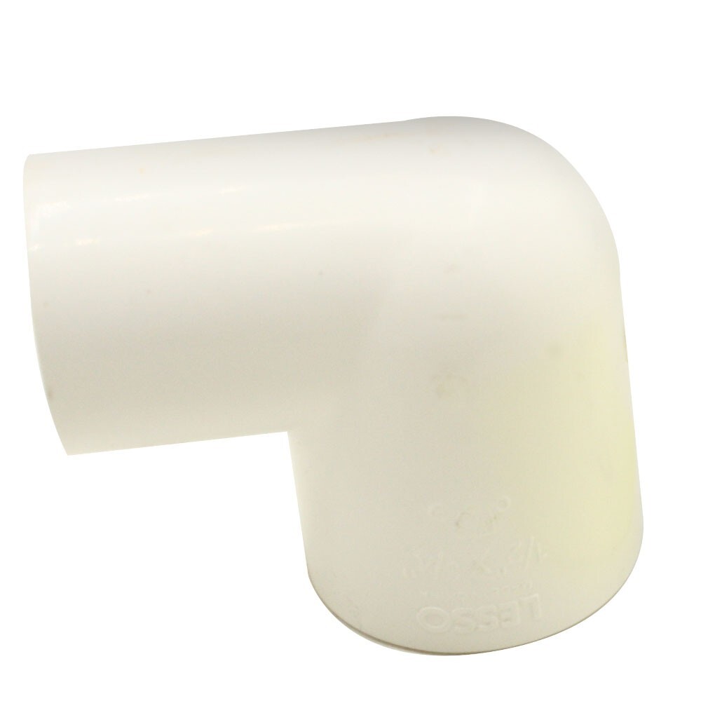 Thrifco 8114122 1/2 Inch x 3/4 Inch Slip x Threaded PVC 90 Degree Elbow ...