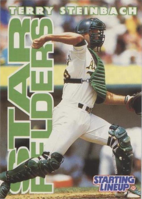 1996 Starting Lineup Cards - Star Fielders Terry Steinbach #527-154 for ...
