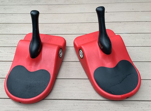 2 Zipfy Freestyle Red Mini Luge Snow Sleds EUC | eBay