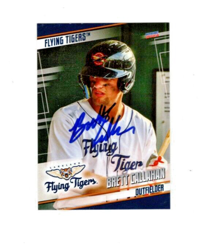 Brett Callahan 2024 Lakeland Flying Tigers signed autograph baseball ...