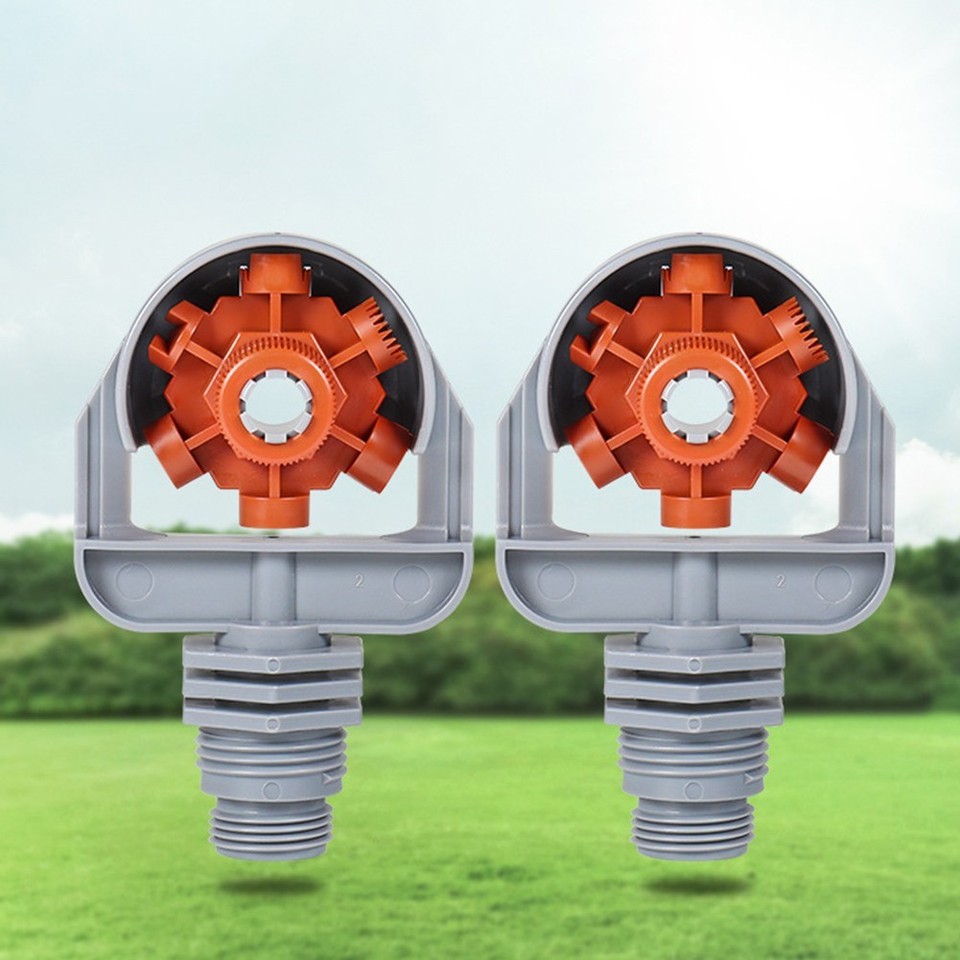 Sprinkler Heads Garden Irrigation Adjustable Range Integrated ...