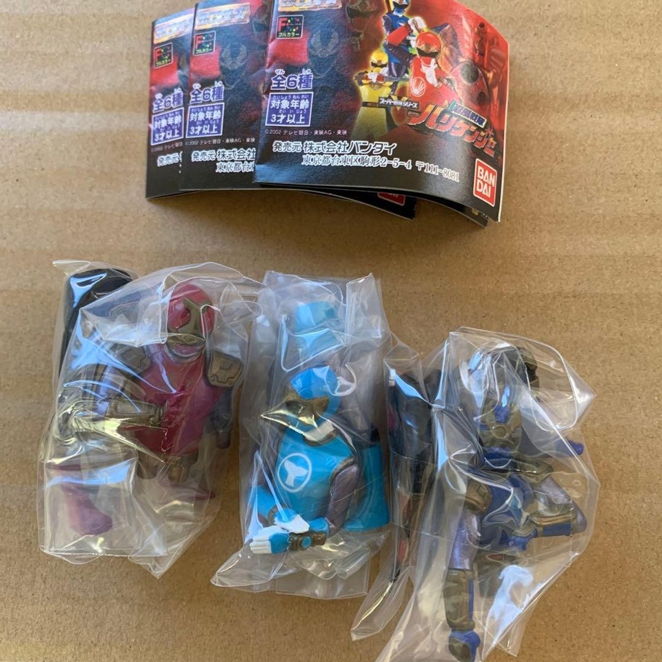 HG Series Ninja Sentai Hurricanger Figures Set Bandai Part 1 & 2 | eBay UK