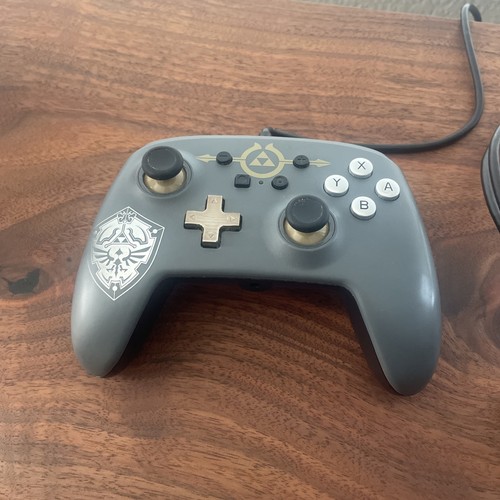 PowerA Enhanced Wired Legend of Zelda Hylian Shield Controller | eBay