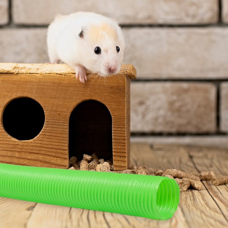 Hamster Tunnel Toy Small Animals Foldable Pipe Funny Pet Telescopic ...