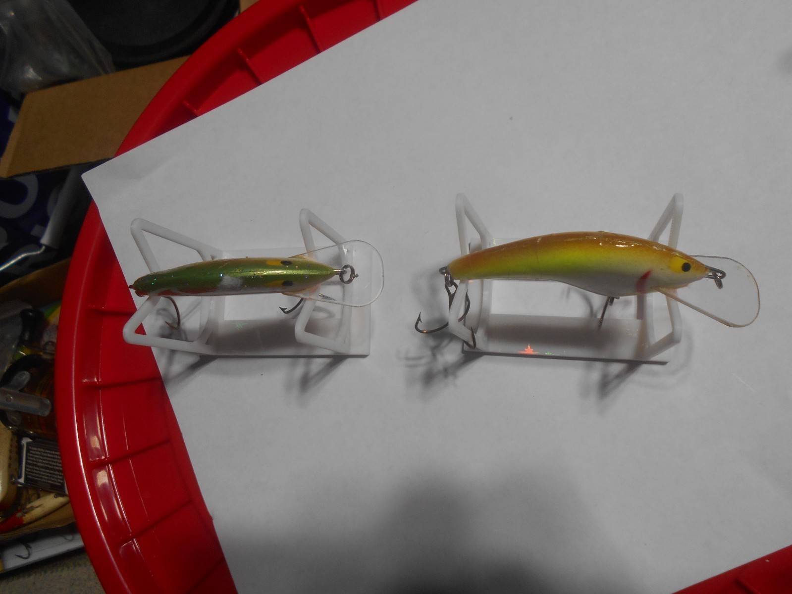 2 SUDDETH WOOD CRANKBAIT LURES | eBay