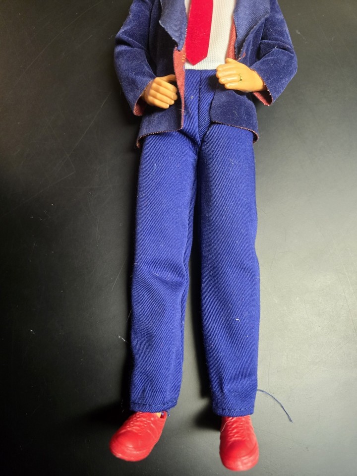 Vintage 1983 Ken Barbie Doll in Blue Velvet Suit, Jacket Pants Shoes | eBay