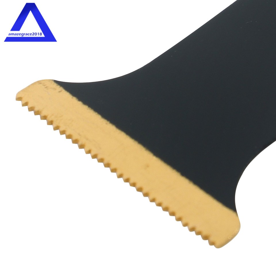 12 Pcs 3 Types Oscillating Saw Blades Metal Cutting Multi Tool Blades ...