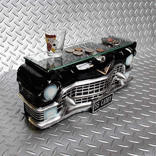 Classic CAR HEAD SHELF Wall Shelf 55 Cadillac Black Display Rack Object ...