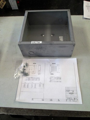 Edwards Wall Mounted Signaling & Security Control Boxes #511-1 10"x10 ...