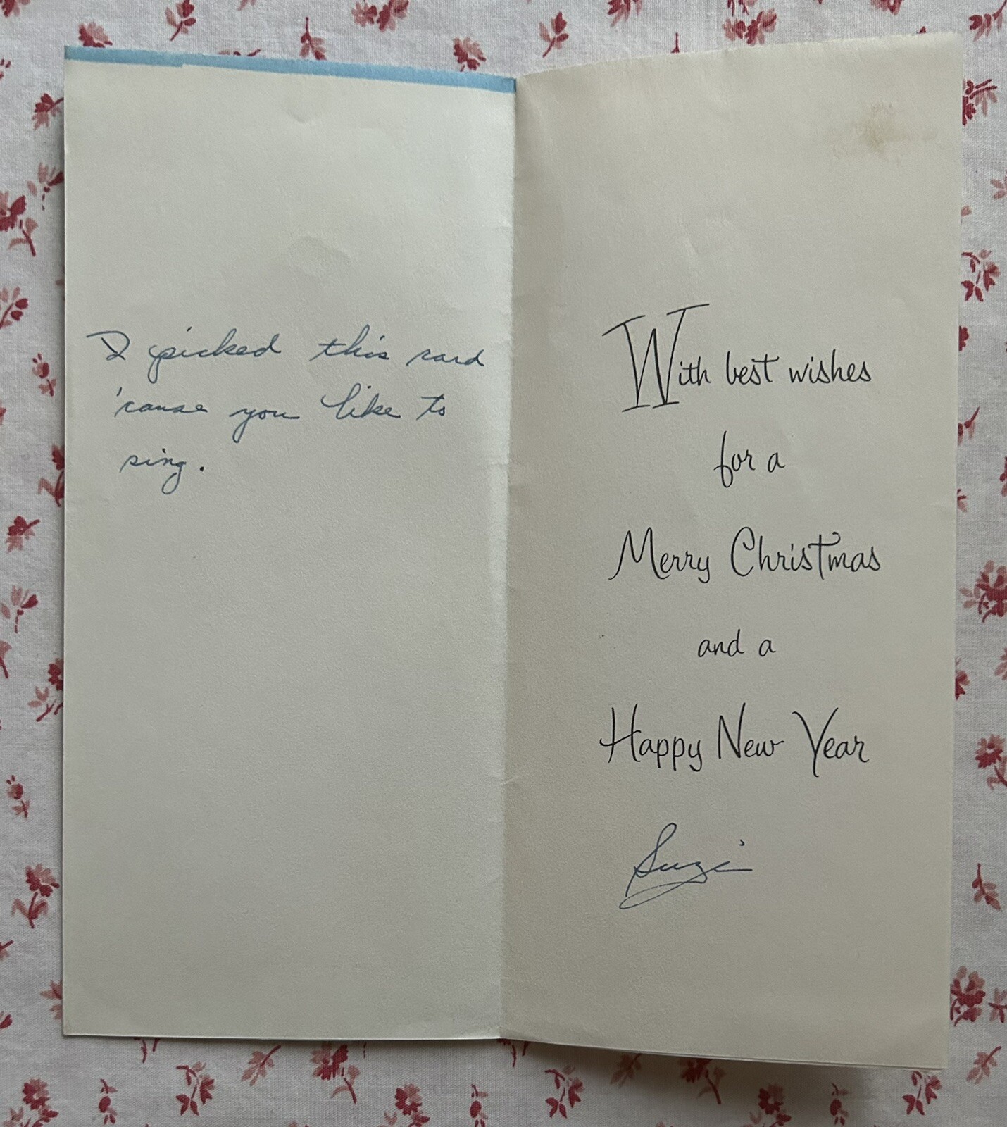 Vintage Mid Century Cute Christmas Caroling Angel & Lamb on Cloud ...