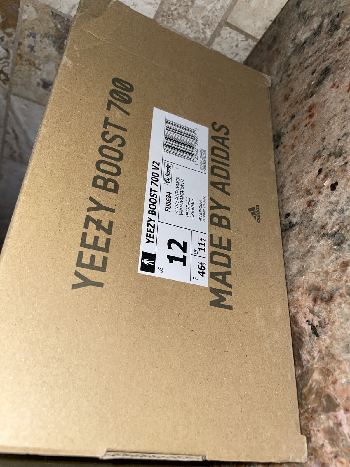 Adidas Yeezy Boost 700 V2 Mens Sz 12 Hospital Blue Athletic Sneaker ...