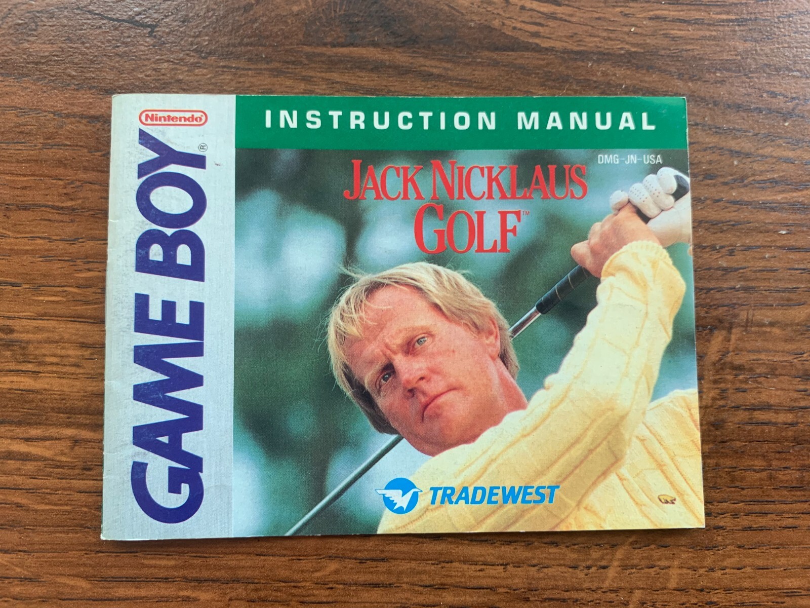 Jack Nicklaus Golf Original Nintendo Gameboy Instruction Manual Only | eBay