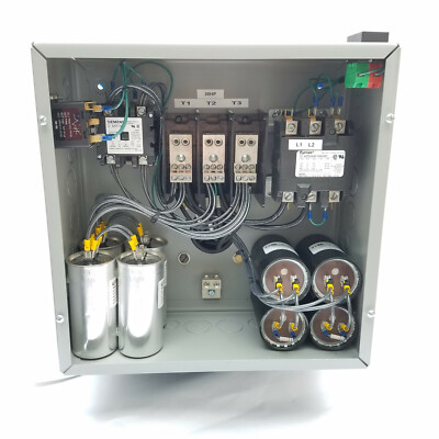 25hp Cnc Balanced 3 Phase Rotary Converter Panel 10 year warranty | eBay