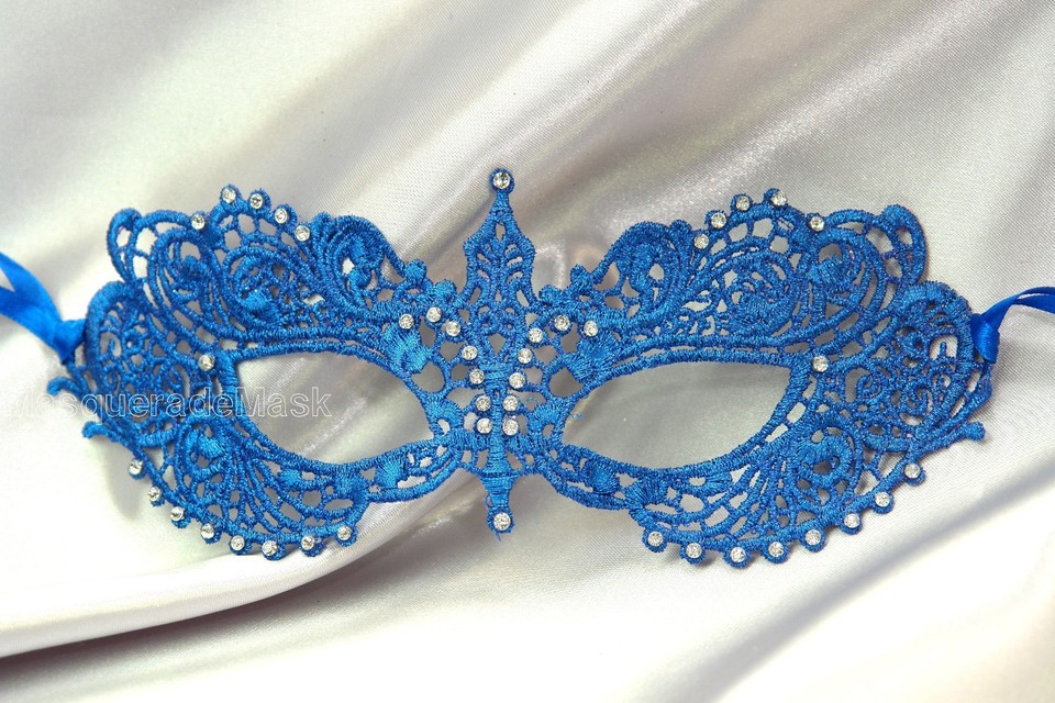 Masquerade Lace Mask Costume Prom 50 shades Lingerie birthday school ...