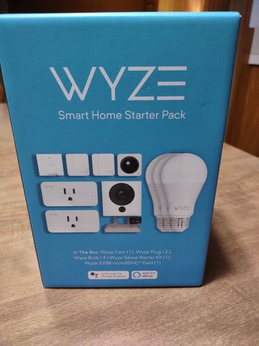 Wyze Starter Kit Smart Home With Camera, Motion Sensor, Smart Plugs ...